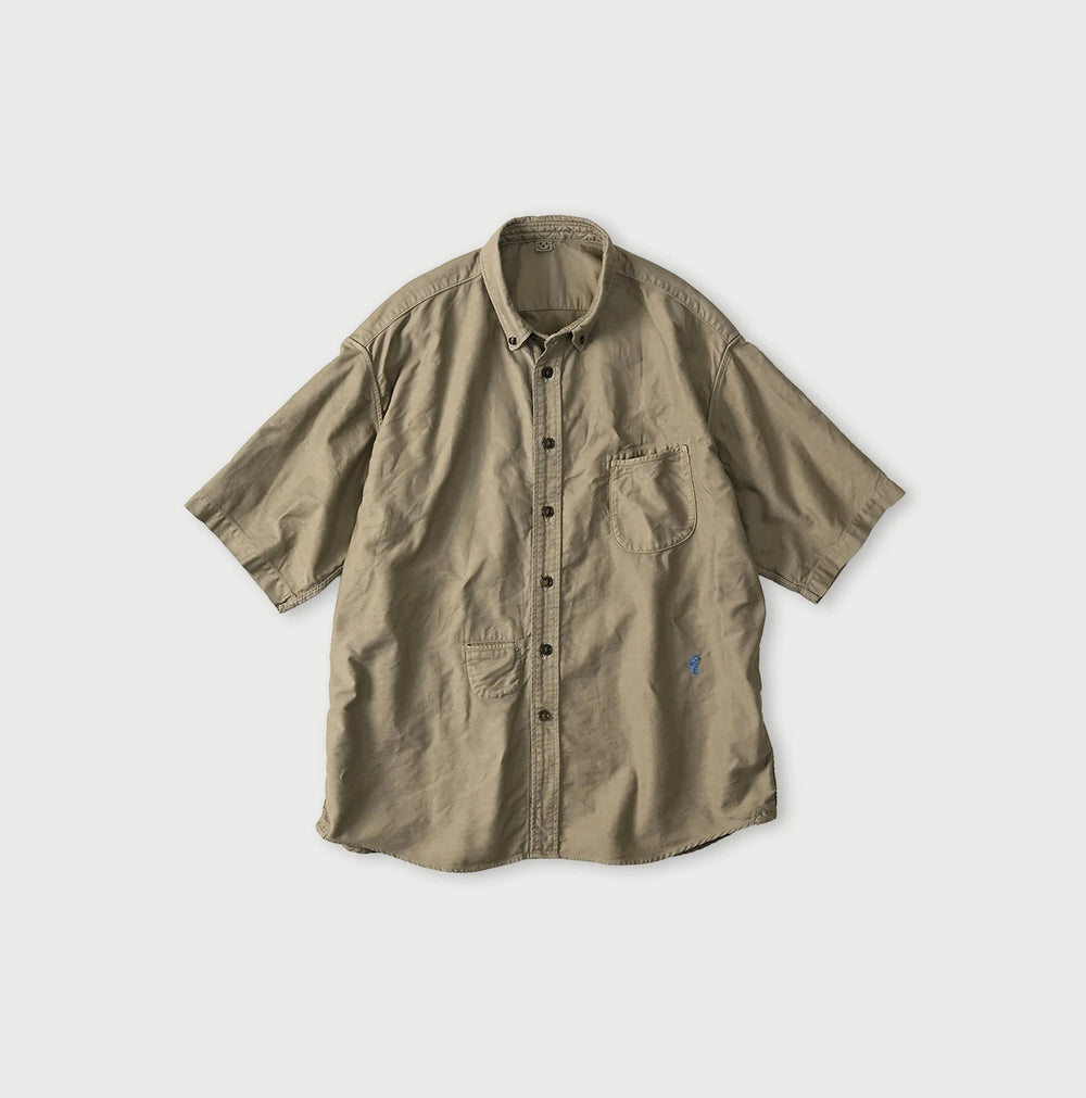 Yoko Sateen Ocean Short Sleeve Shirt Men | 45R Official Online Store ...