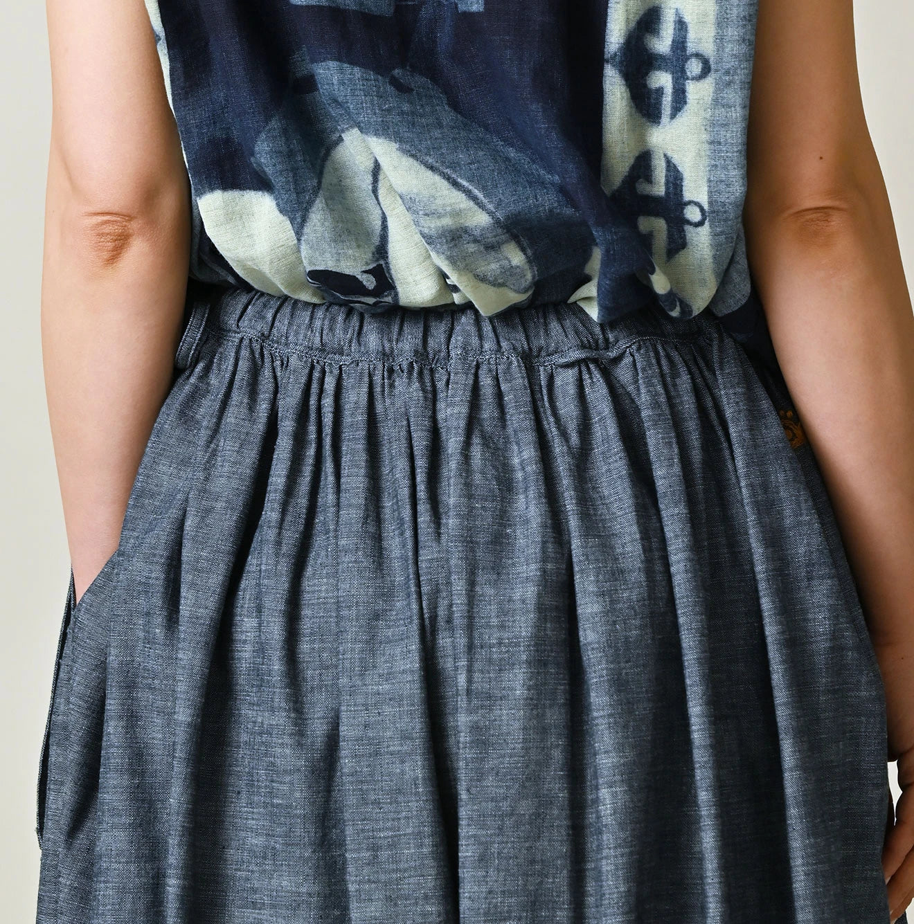 ONEONE Easy Gathered Skirt | 45R Official Online Store – 45R GLOBAL